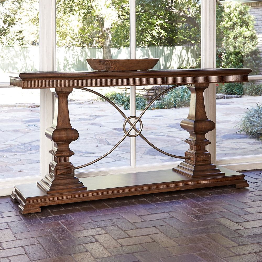 Woodford Console Table - Nutmeg by Ambella Console Tables AMBELLA-24030 ...