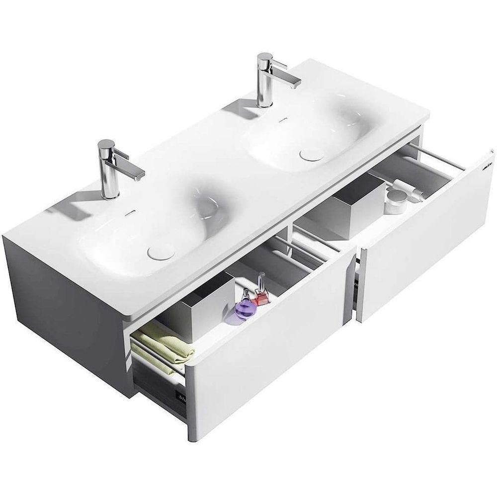 Modern Erina true solid surface sink and cabinet – France & Son