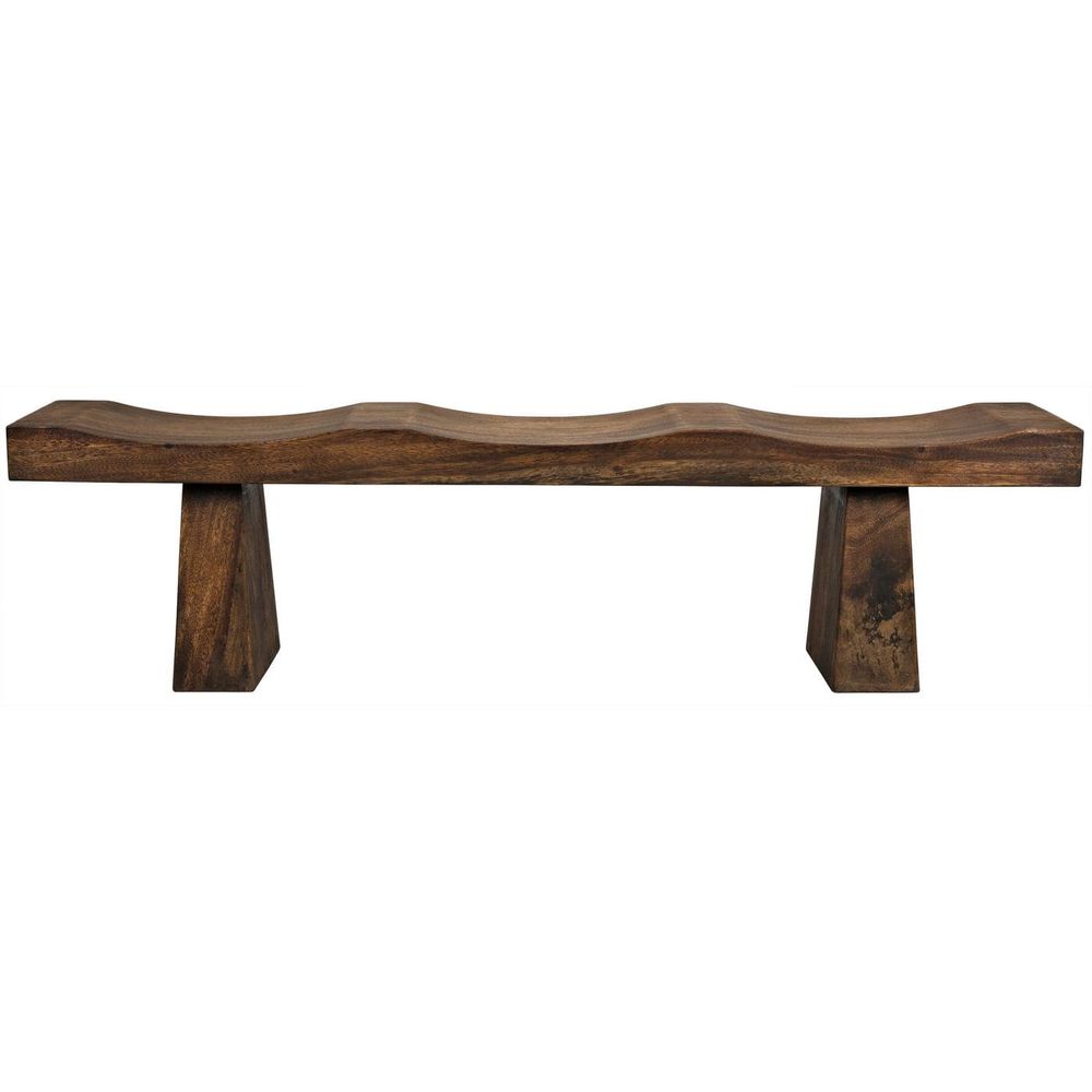Shibumi Bench - Munggur Wood by Noir Benches NOIR-AE-150 – France & Son