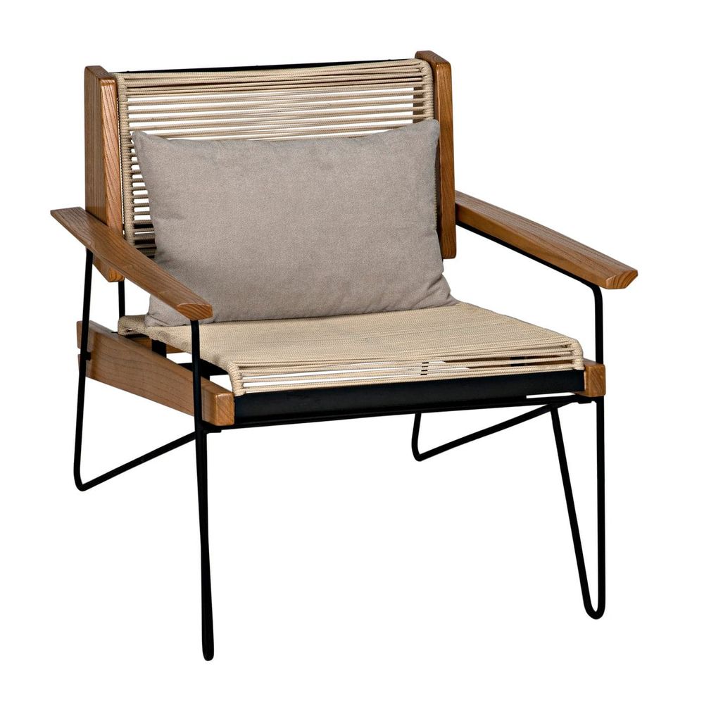 Benson Chair by Noir Outdoor Lounge Chairs NOIR-AE-88 – France & Son