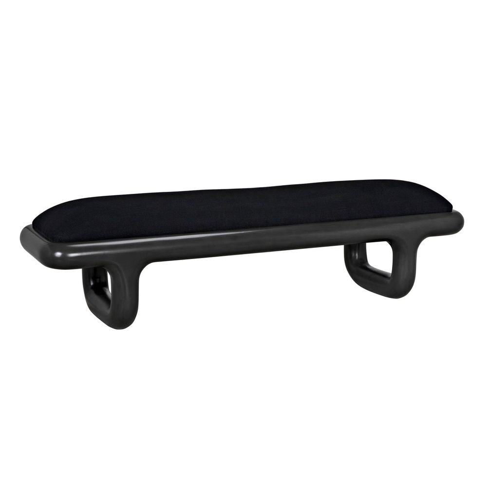 Sigmund Bench by Noir Benches NOIR-GBEN141P – France & Son