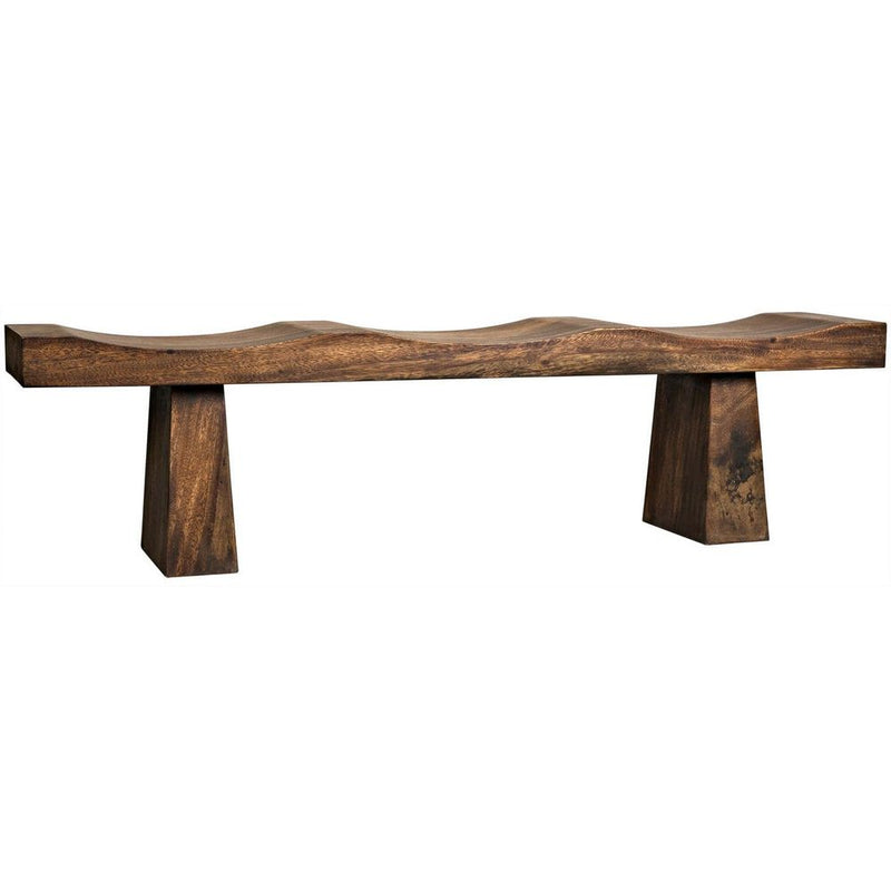 Shibumi Bench - Munggur Wood by Noir Benches NOIR-AE-150 – France & Son