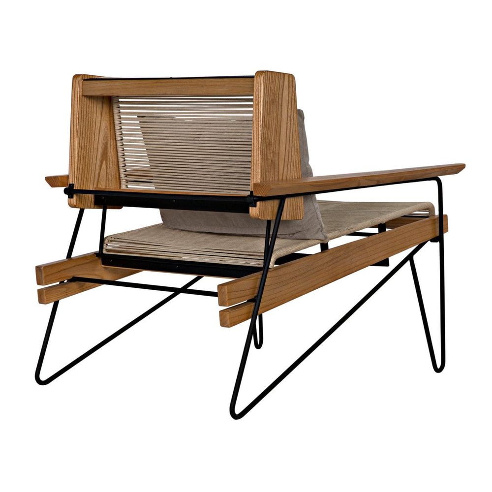 Benson Chair by Noir Outdoor Lounge Chairs NOIR-AE-88 – France & Son