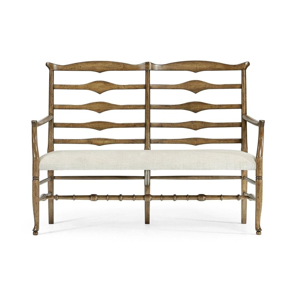 Casual Ladderback Bench by Jonathan Charles Benches JCHARLES-492803-DTM ...