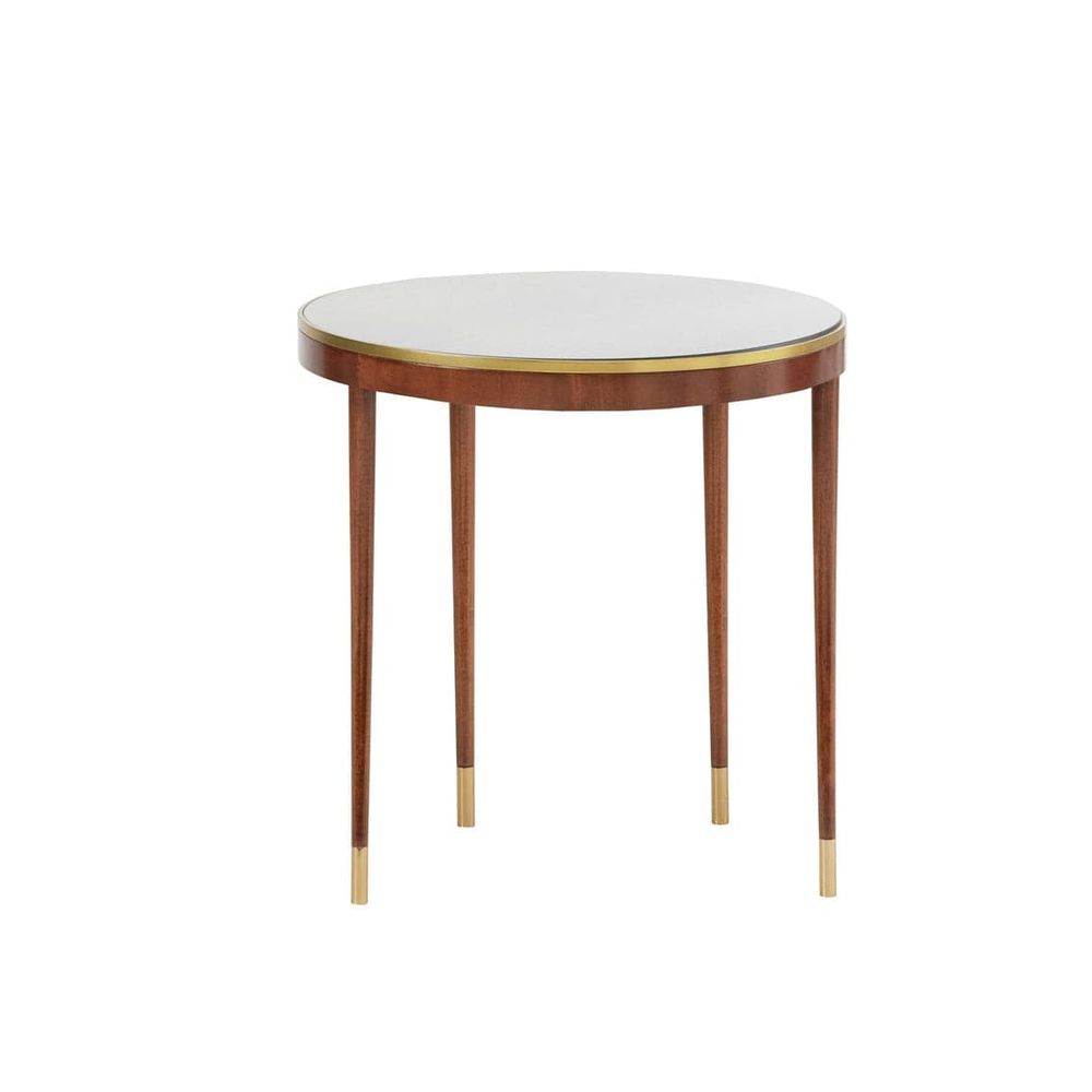 Lyon End Table - Walnut by Modern History Side Tables MODERN-MH1105F01 ...