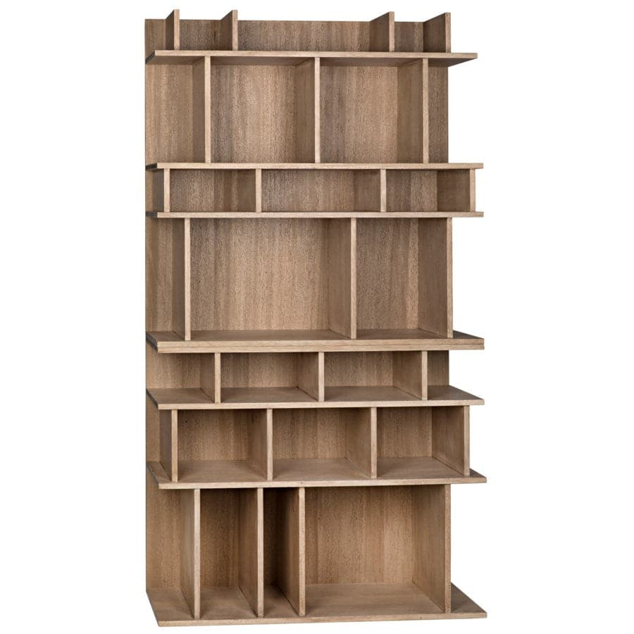 Rashi Bookcase by Noir Bookcases & Cabinets NOIR-GBCS196WAW – France & Son