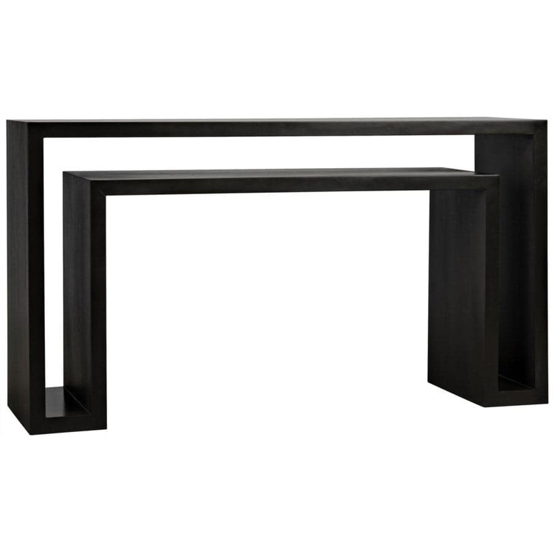 Caine Console by Noir Console Tables NOIR-GCON325P – France & Son
