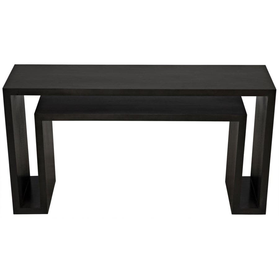 Caine Console by Noir Console Tables NOIR-GCON325P – France & Son