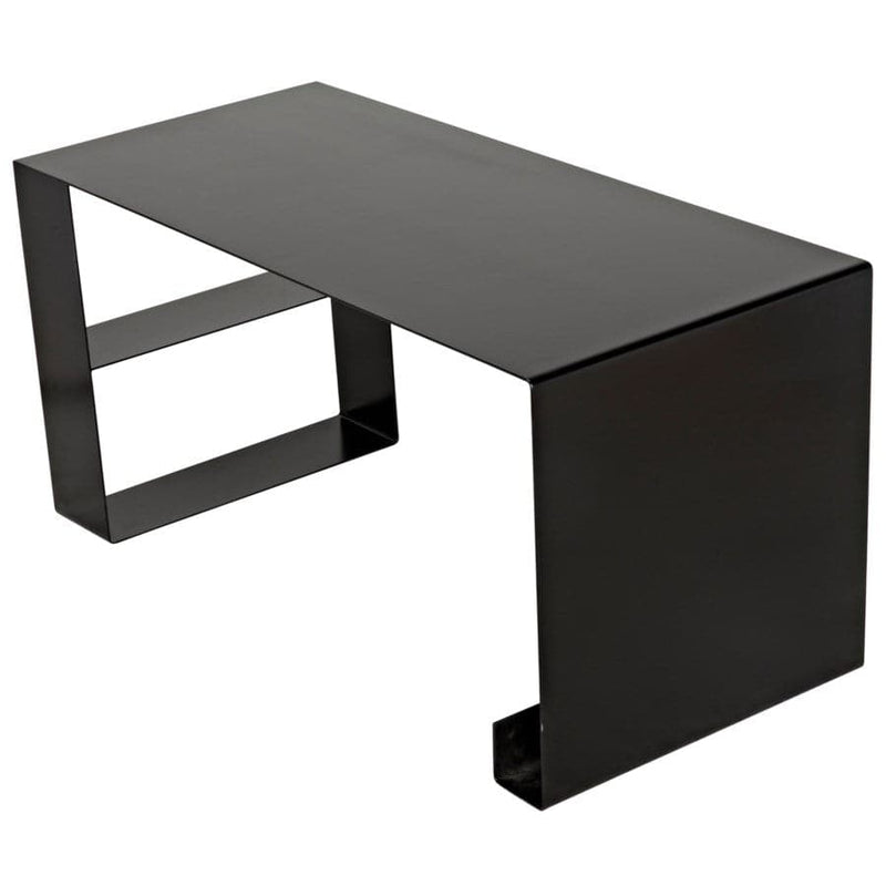 Black Metal Desk by Noir Desks NOIR-GDES126MTB – France & Son