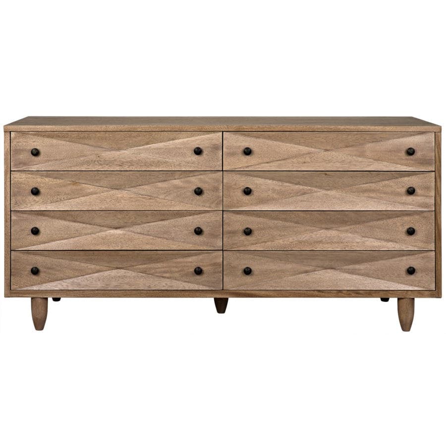Diamond Double Chest by Noir Dressers NOIR-GDRE180-2DW – France & Son
