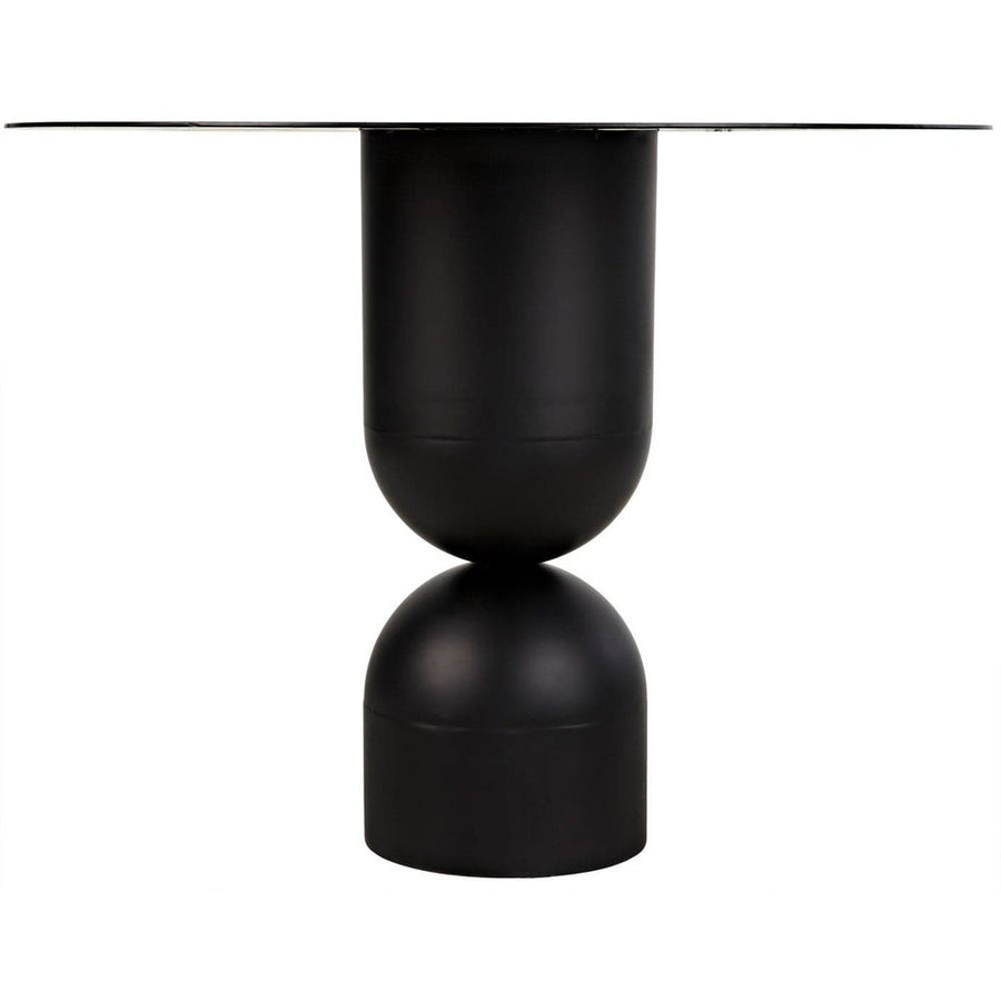 Wanda Dining Table - Black Steel by Noir Dining Tables NOIR-GTAB553MTB ...