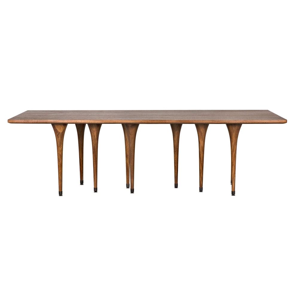 Shifter Table - Dark Walnut by Noir Dining Tables NOIR-GTAB584DW ...