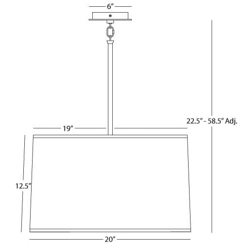 Echo Pendant by Robert Abbey Fine Lighting Pendants ABBEY-Z2179 – France & Son